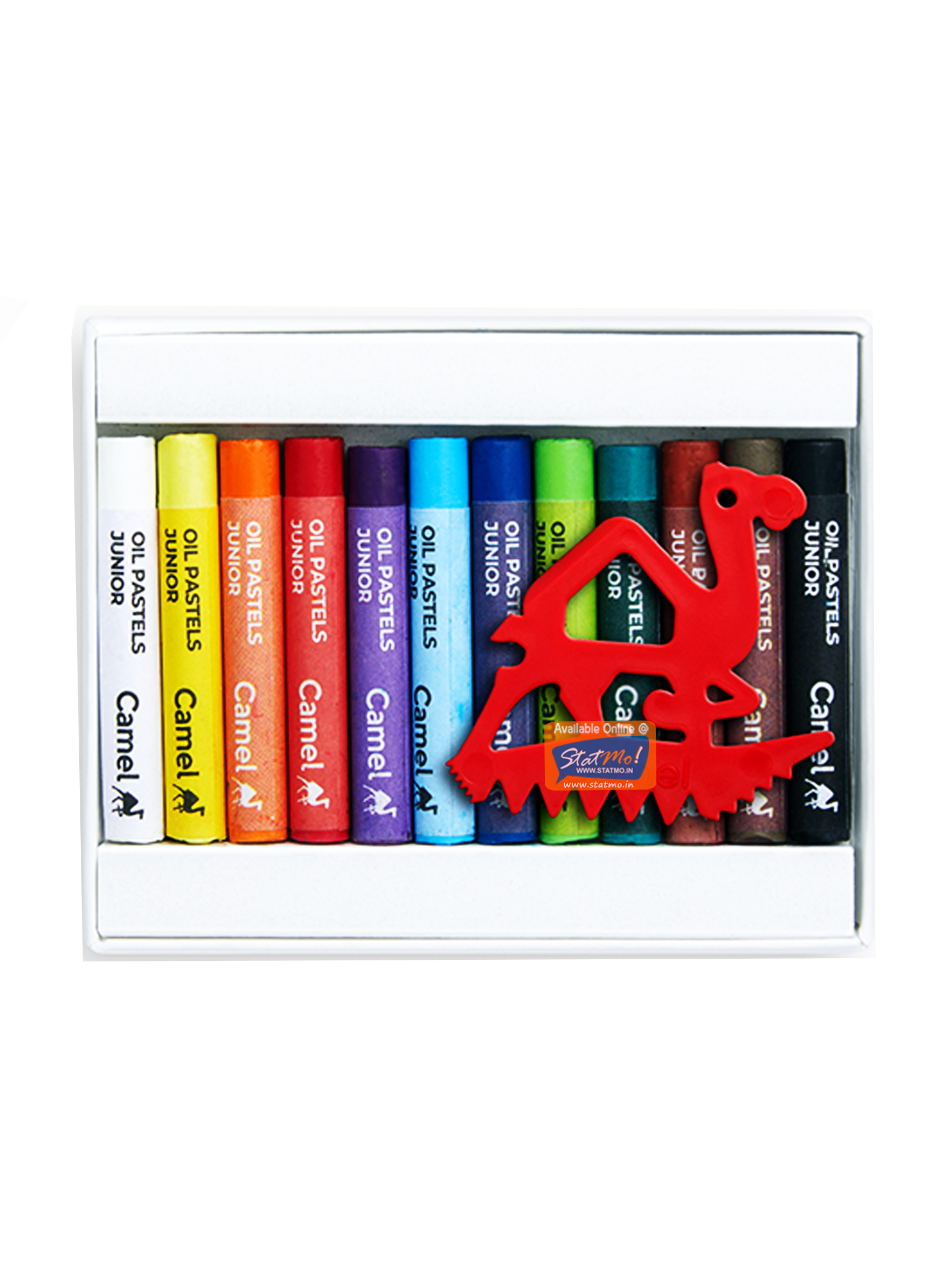 Camel Oil Pastels Junior 12 Shades – StatMo