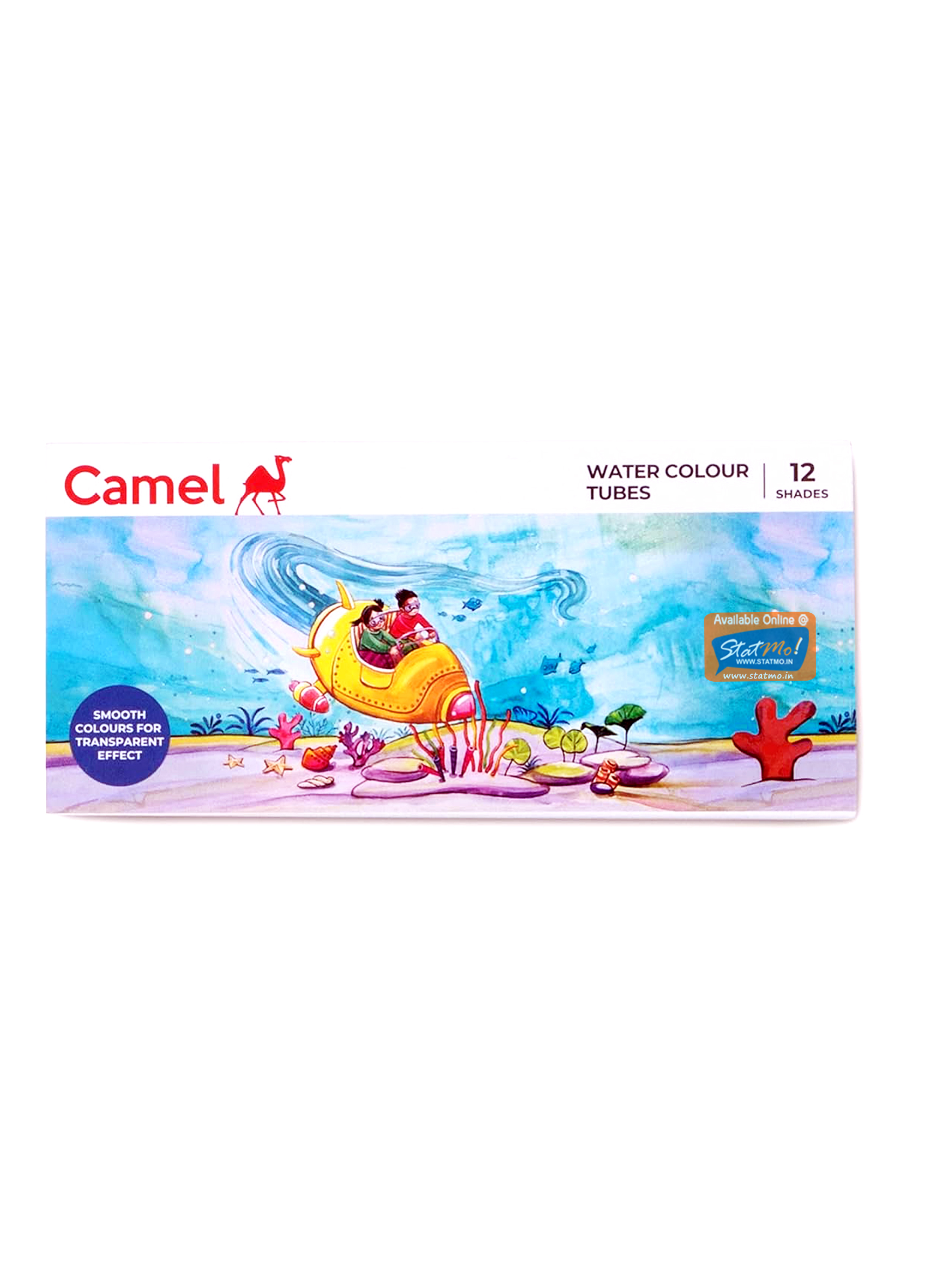 Camel Students Water Colours Tubes 12 Shades – StatMo