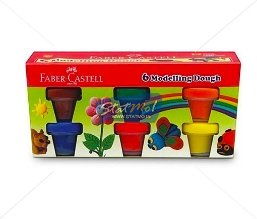 Ultimate Kids Modeling Set FABER CASTELL MODELLING DOUGH 50 GMS PACK 6 ...