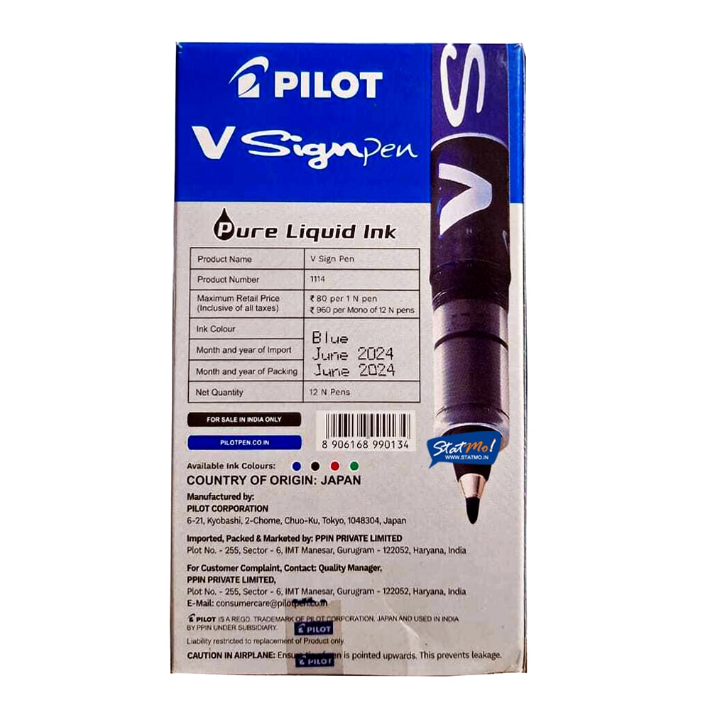 Pilot V Sign Pen Pure Liquid Ink – StatMo
