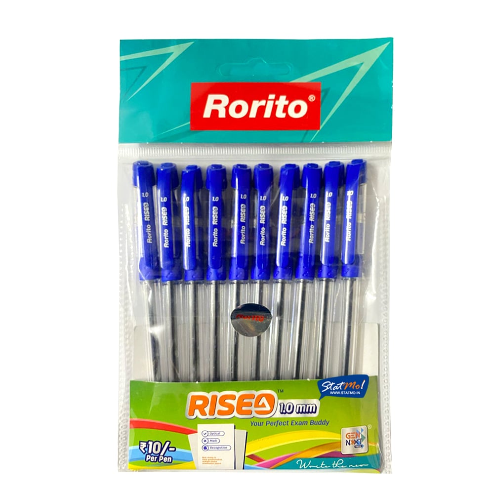 Rorito Riseo 1.0MM Ball Pens (Pack of 10) – StatMo
