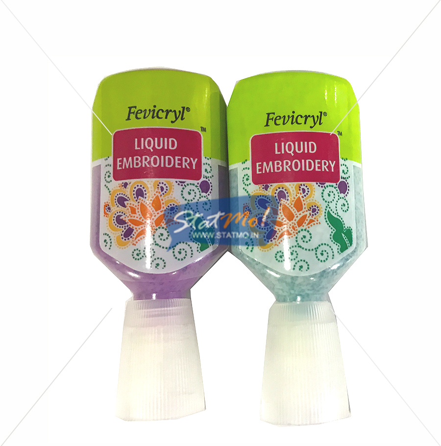 Pidilite Fevicol 3D Outliner Glitter Liquid Embroidery – StatMo