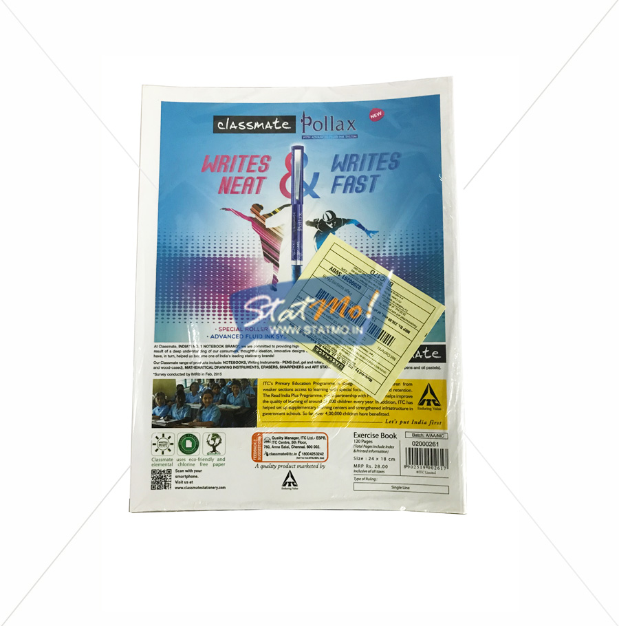 Classmate Notebook 120 Pages – StatMo