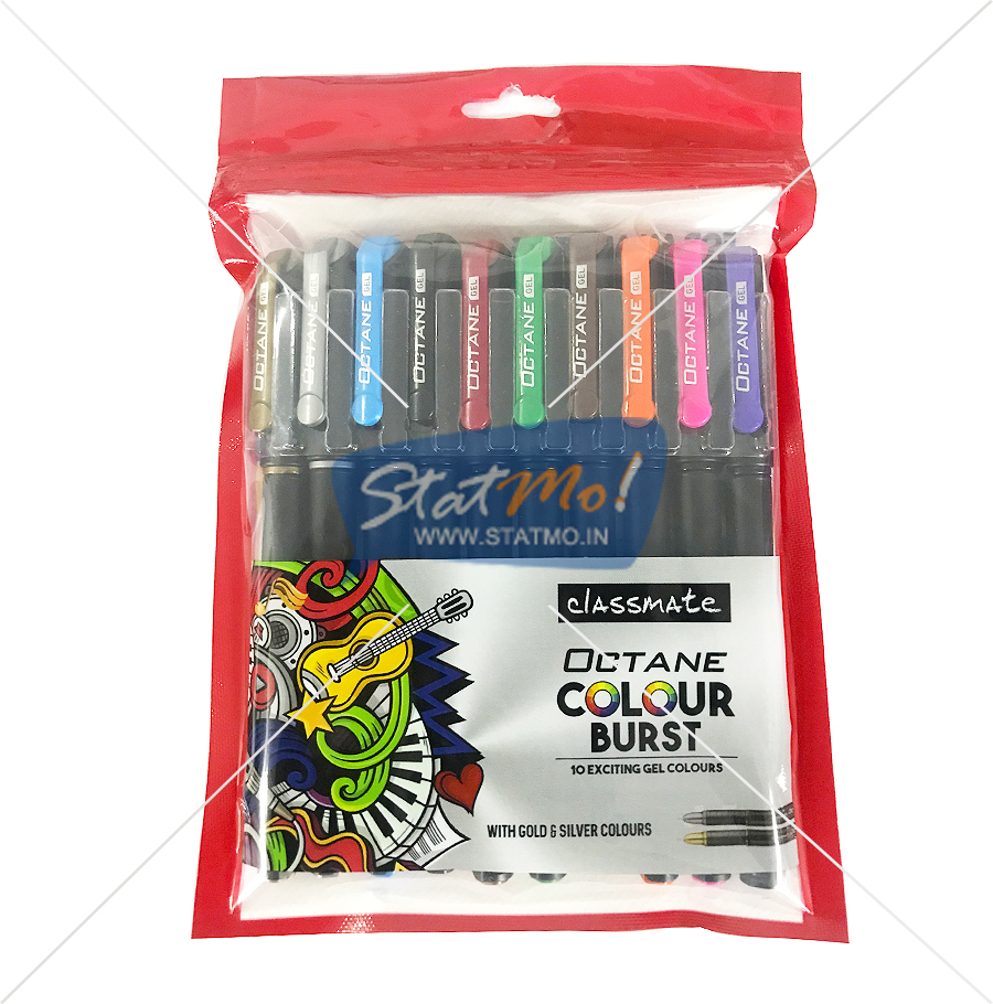 Classmate Octane Colour Burst (Pack of 10) – StatMo