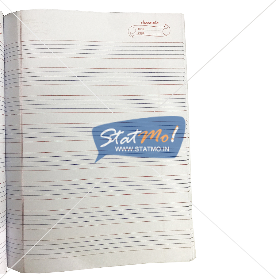 Classmate Notebook Five Lines with Gap Pages 120 – StatMo