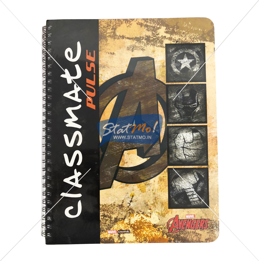 Classmate Pulse Spiral Notebook 180 Pages Unruled – StatMo