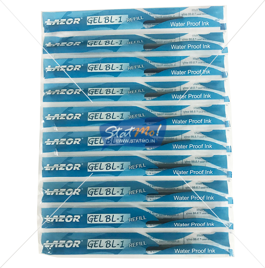 Linc Lazor Gel BL 1 Gel Pen Refill (Pack of 10) – StatMo