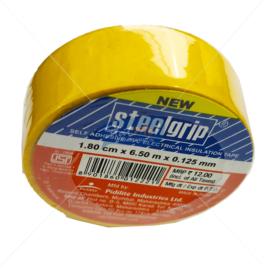 Pidilite Steelgrip PVC Tape 6.5Mtr (Pack of 5) – StatMo.in – the ...