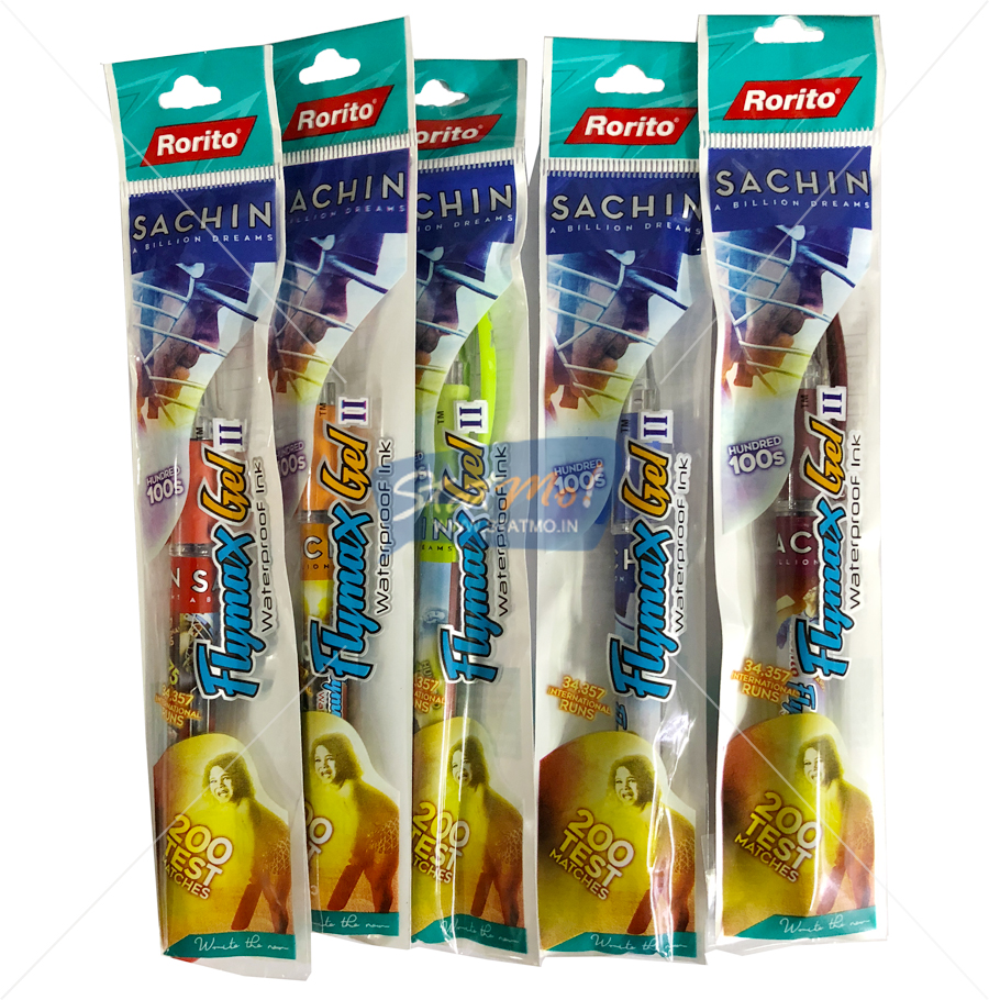 Rorito Flymax Gel Pen II Sachin (Pack of 20) – StatMo