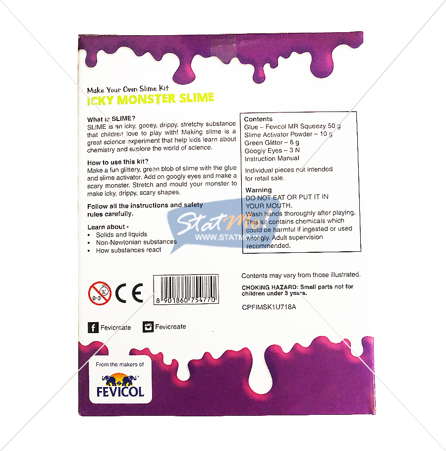 Pidilite ICKY Monster Slime – StatMo