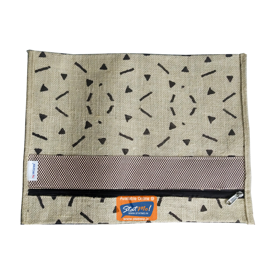 Securex Zipper Bag Jute Folder FC – StatMo