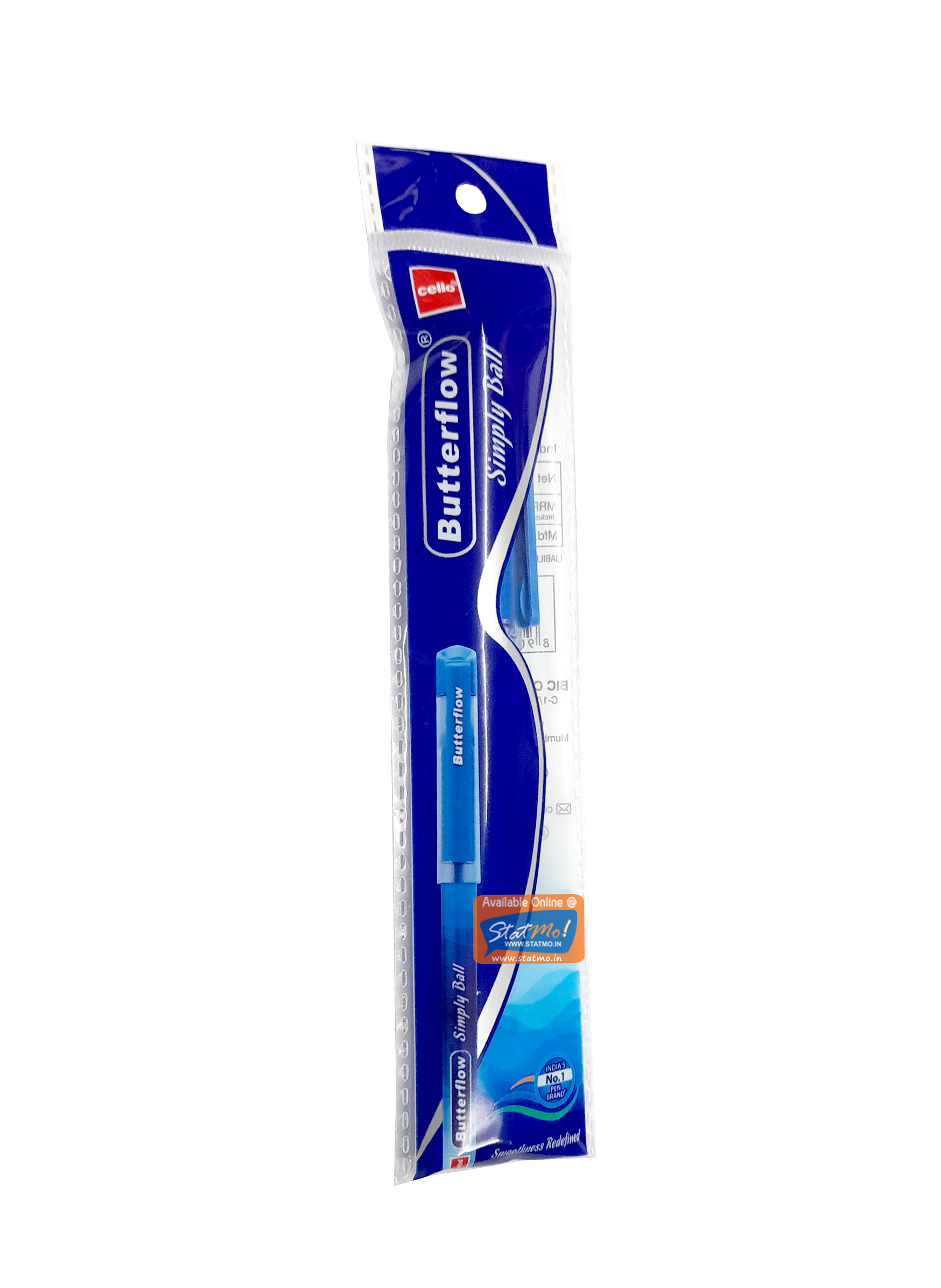 Cello Butterflow Simply Ball Pen (Pack of 20) – StatMo