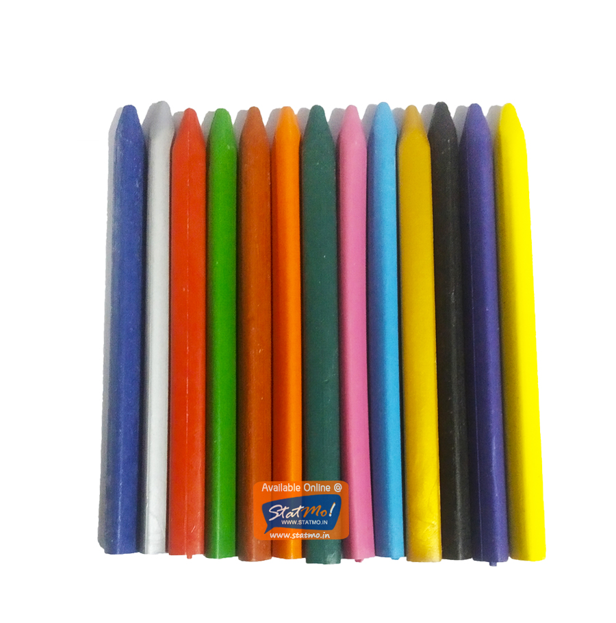 Polo Plastic Crayons 12 Shades Round Tin Pack – StatMo