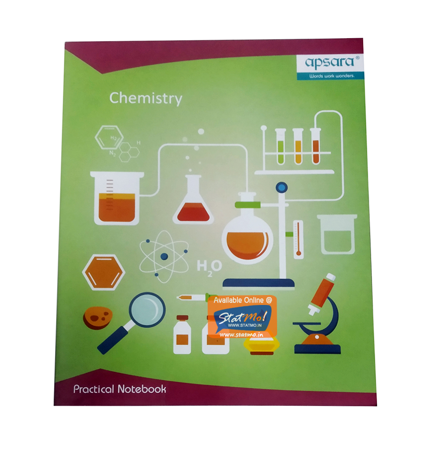 Apsara Practical Notebook Chemistry 108 Pages – StatMo