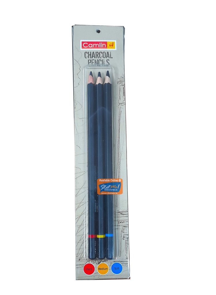 Camel Charcoal Pencils Set of 3 – StatMo