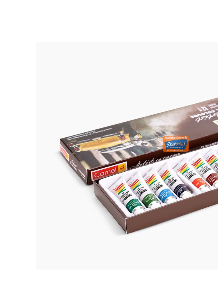 Camel Artist OIL Colours Tubes 12 Shades 20Ml Each – StatMo