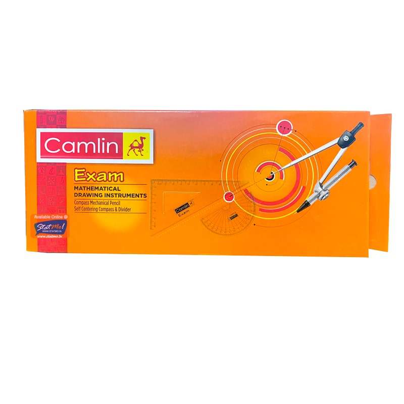 Camlin Exam Mathematical Drawing Instrument Geomerty box – StatMo