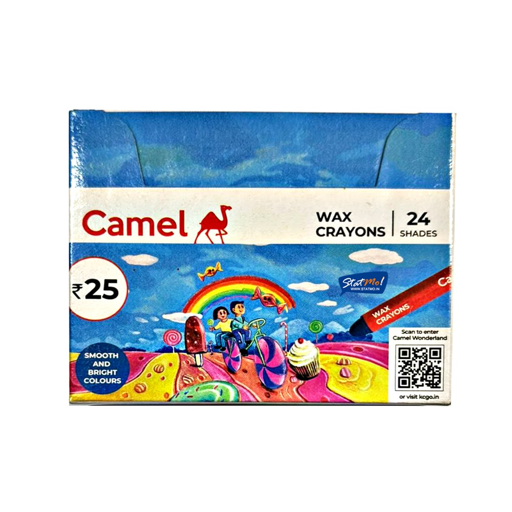 Camel Wax Crayons 24 Shades – StatMo