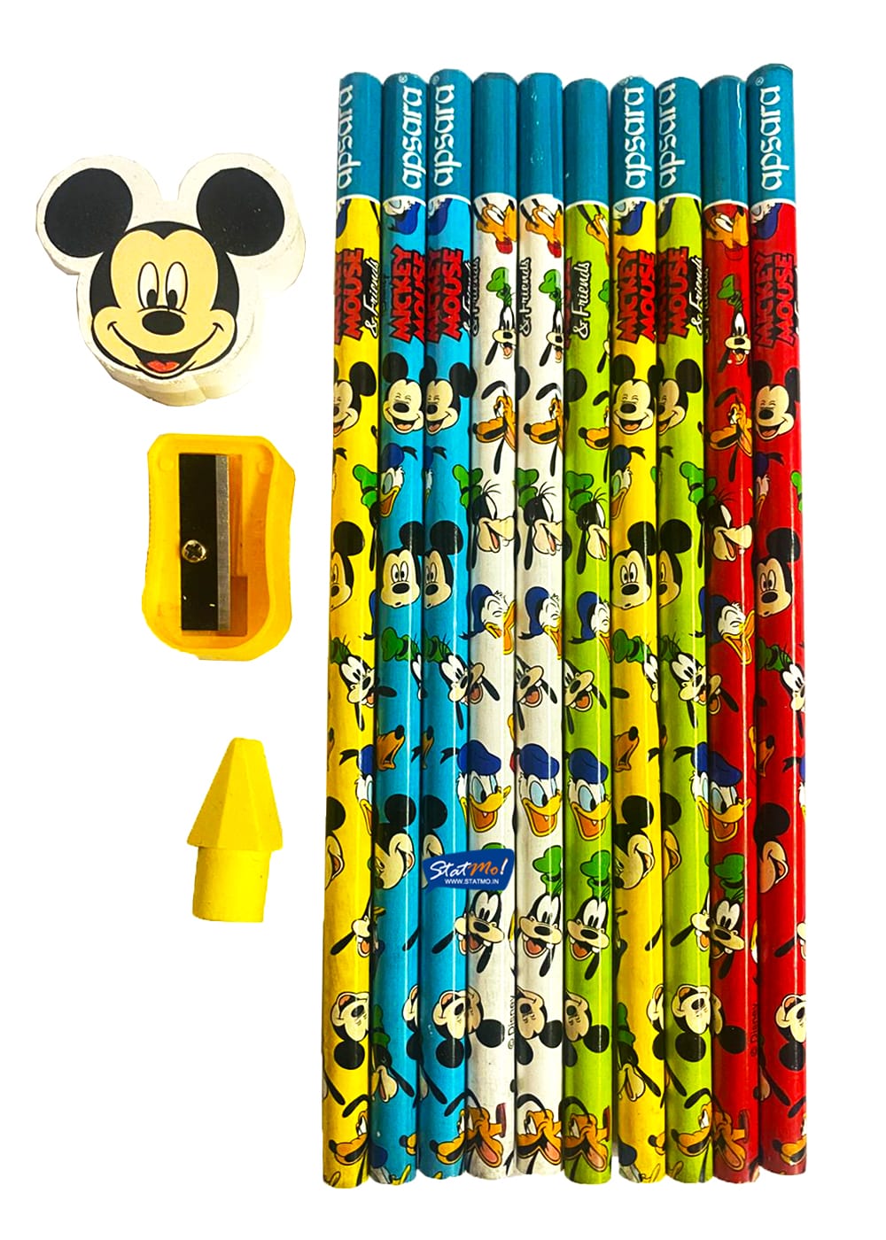 Apsara Mickey Mouse & Friends Pencils (Pack of 10) – StatMo