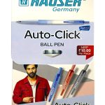 Hauser Auto-Click Ball Pen (Pack of 10) – StatMo