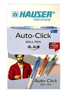 Hauser Auto-Click Ball Pen (Pack of 10) – StatMo