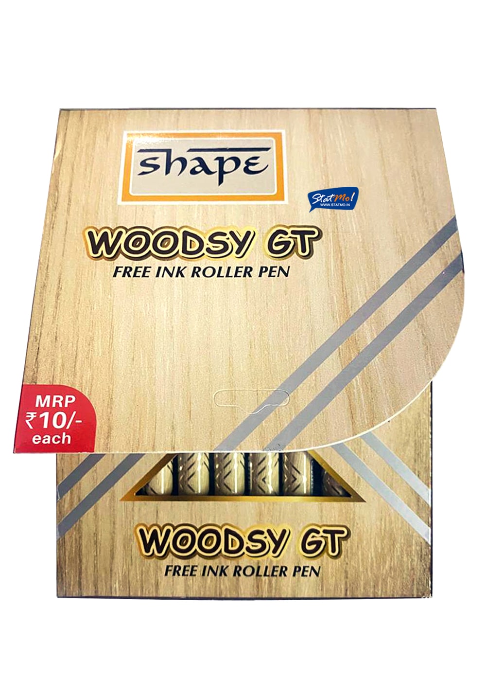 Shape Woodsy GT Free Ink Roller Pen (Pack of 10) – StatMo