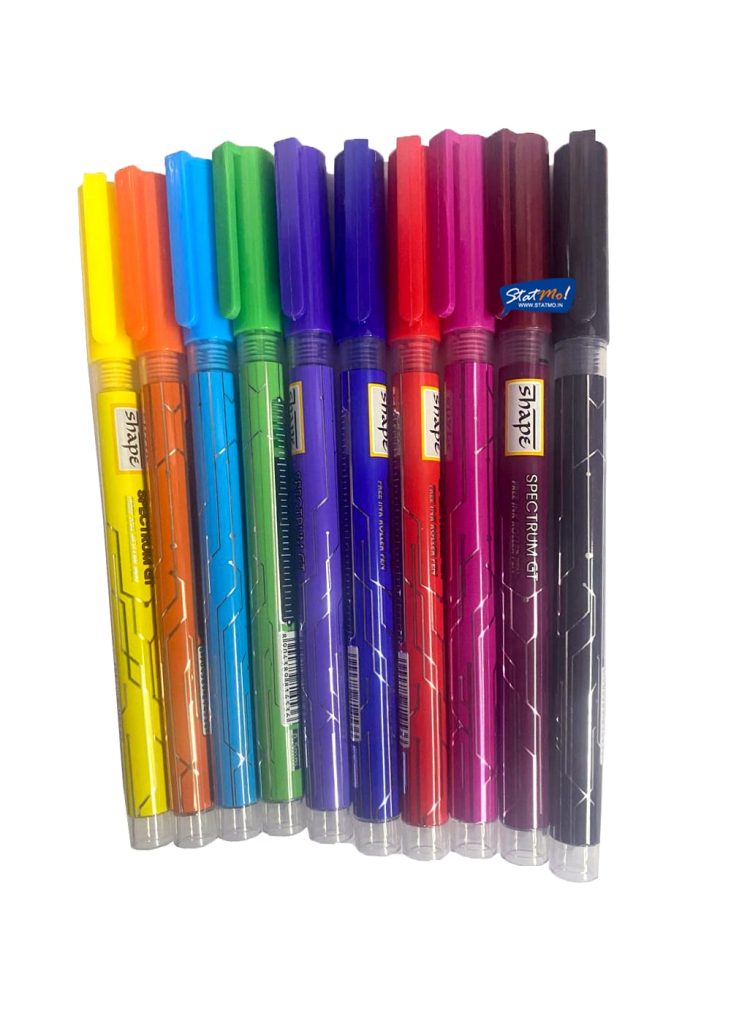 Shape Spectrum GT Free Ink Roller Pen (Pack of 10) – StatMo